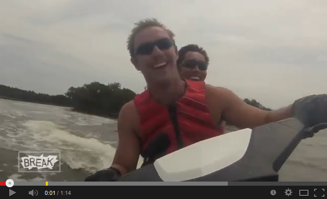 Jet Ski Crash Onto Land at 50 mph – Bahamas News